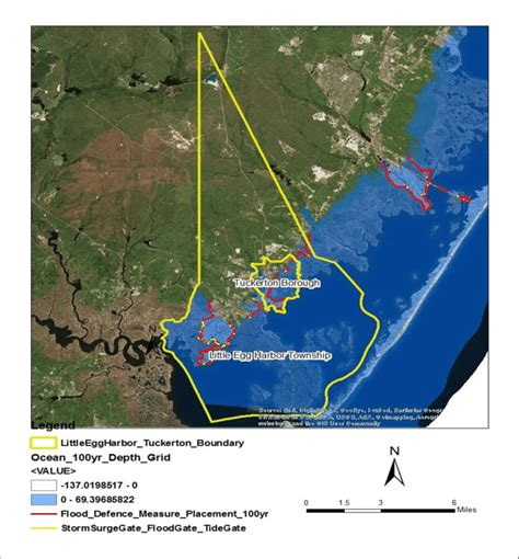 Fig D57 An Overall View Of Placement Of Flood Defense Measures Based Download Scientific