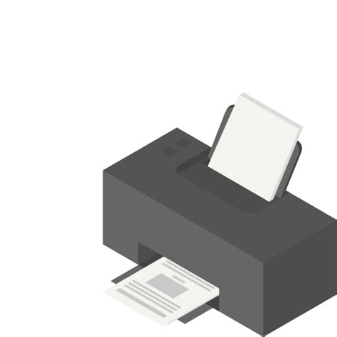 Printer Berkahicon Isometric Icon