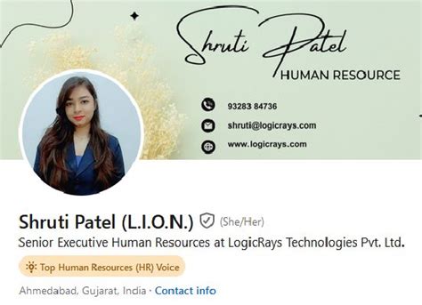 Linkedinrecognition Gratitudepost Hrvoicebadge Topvoice Shruti