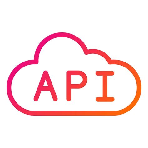 Premium Vector Api Vector Icon Design Illustration