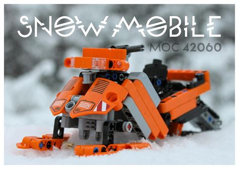 Lego Moc Snowmobile 42060 Alternate Build By Simorike Rebrickable
