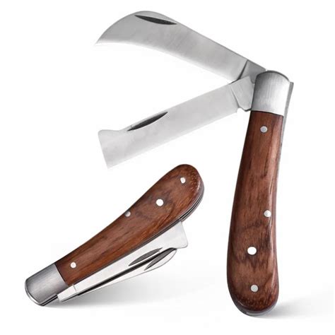 Grafting Knife For Plants With Dual Blade Stainless Steel Grafting