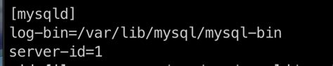 Mysql Binlog Can T Be Enabled Stack Overflow