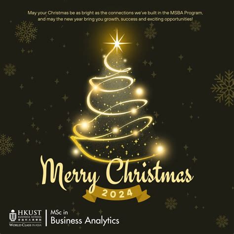 Hkust Msba Businessanalytics Merrychristmas Hkust Msc In Business