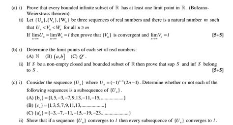 solved by an expert a ﻿i ﻿prove that every bounded infinite subset