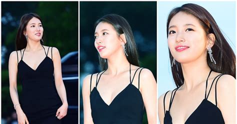 [포토엔화보]감탄사 부른 비주얼 수지 아슬아슬한 올블랙 드레스 백상예술대상