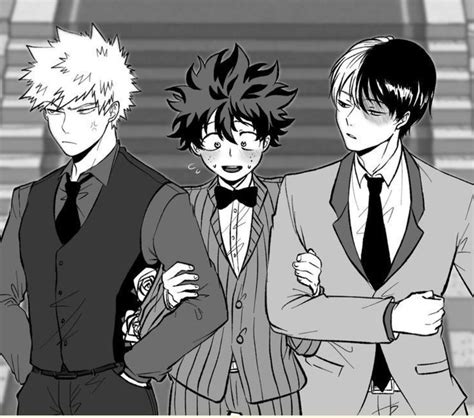 Pin En Deku X Bakugo X Todoroki