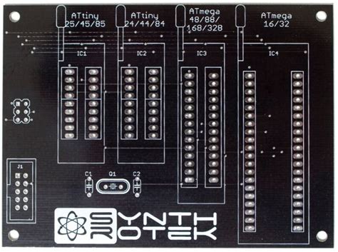 Synthrotek Avr Programming Interface Diy Kit Etsy