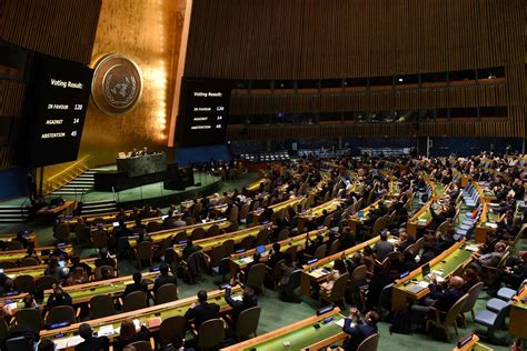 General Assembly Overwhelmingly Approves Resolution For Humanitarian