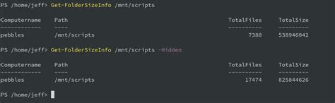 Fast Folder Sizes With PowerShell The Lonely Administrator