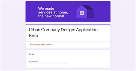 ganesh deherkar on linkedin urban company design application form