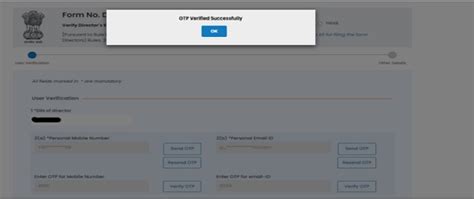 mca dir 3 web kyc thru v3 login