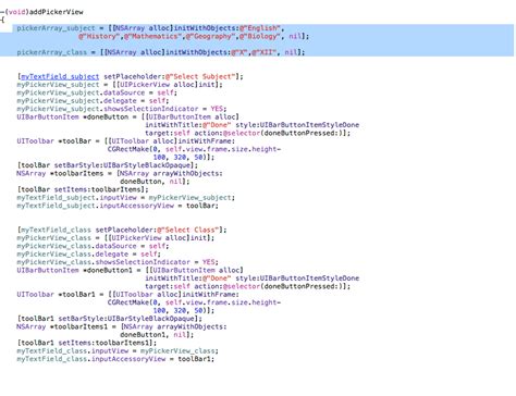How To Use Pickerview With Uitextfield For Input Data In Ios Code Tps