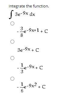 Solved Integrate The Function Chegg