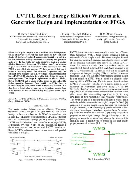 Pdf Lvttl Based High Performance Energy Efficient 64 Bit Alu Design