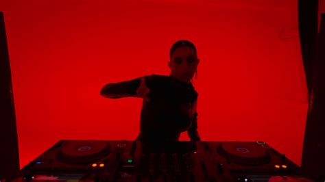 Portrait Of Woman Dj Behind Dj Console In Stock Footage SBV 348954069 Storyblocks