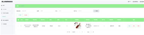 GitHub wang buer Based on Springboot Online Mall Management System 基于springboot的在线商城管理系统