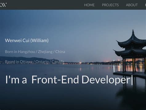 React Github Page By William Cui On Dribbble