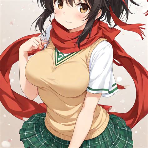 Asuka Senran Kagura Ai Art Model Pixai