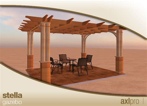 Second Life Marketplace Axl Pro Box Stella Gazebo