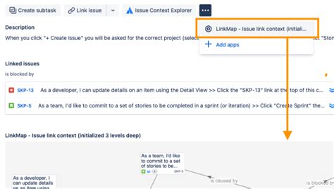 linkmap visualize issues dependencies and link structures atlassian