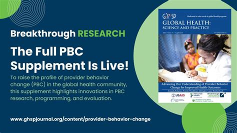 Breakthrough Research Publishes A Journal Supplement On Provider