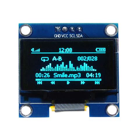 Hot Selling 1 3 Inch OLED Display Module 128x64 Iic Interface SSD1306 Controller With White