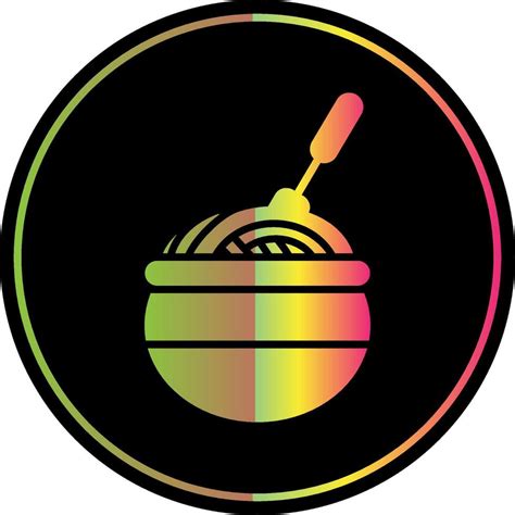 Noddles Glyph Due Color Icon Design 43807930 Vector Art At Vecteezy