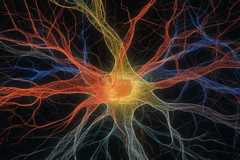 神经系统的示意图插画图片下载 正版图片600136702 摄图网
