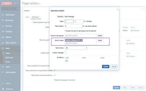 Zabbix Notifications