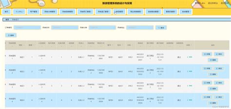 springboot毕设项目旅游管理系统的设计与实现4eqkg（java vue mybatis maven mysql） 基于java