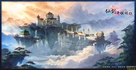 仙剑 基本完工 最新场景原画更新 DM单机