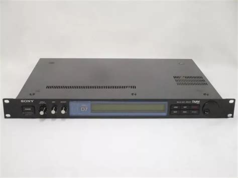 Sony Dps D7 Digital Delay Unit 44659 Picclick Au