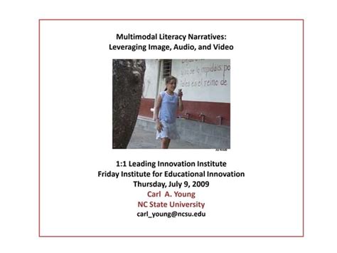Multimodal Literacy Narratives Pptx