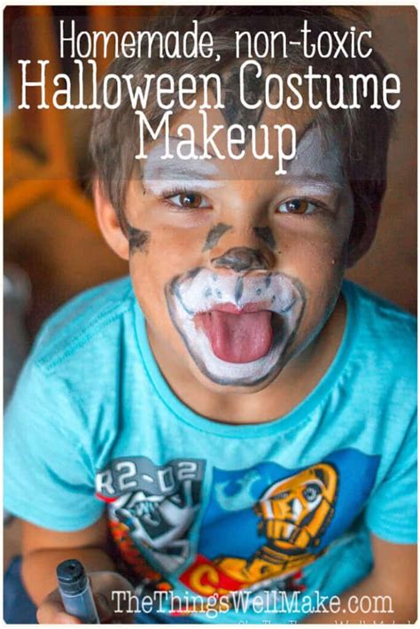 Diy Halloween Makeup Homemade Costume Makeup Oh The Things Well Make