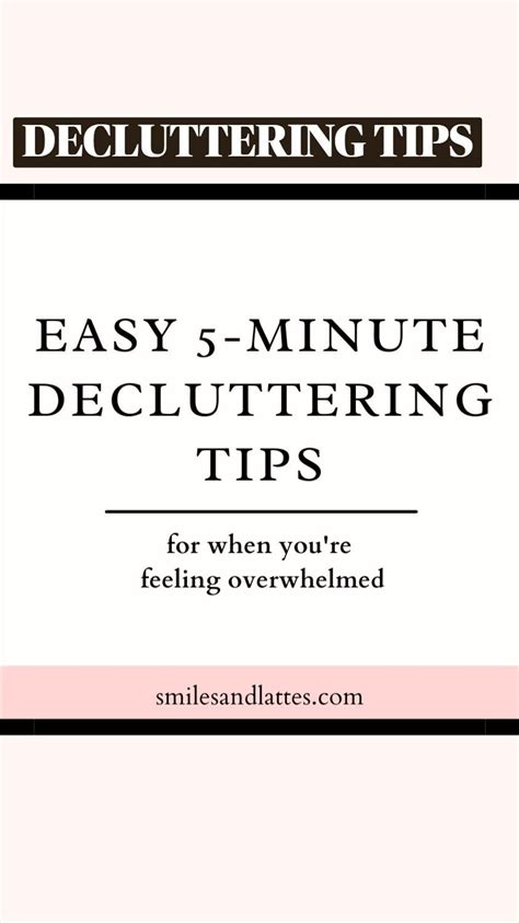 decluttering tips for when you re feeling overwhelmed by clutter artofit