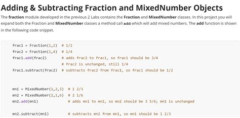 Solved Import Math Class Fraction Def Initself
