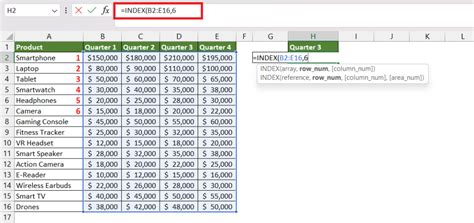 Master The Power Of INDEX In Excel 2 Different Forms Array And Reference MyExcelOnline