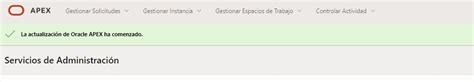 Actualizar Nuestro Oracle Apex A 241 En Autonomous Database Aprender