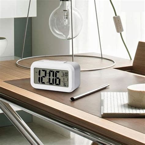 Rectangular White Digital Rectangle Clock White At Rs 148 Piece In Surat