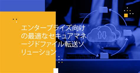セキュアマネージドファイル転送 あなたのビジネスに最適なソリューションはどれ？ セキュアマネージドファイル転送 利点、基準、提供内容