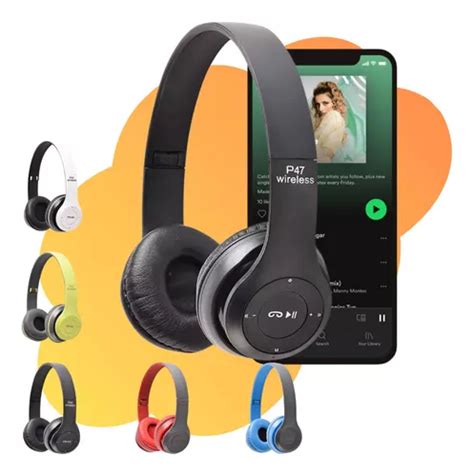 Fone De Ouvido Over Ear Bluetooth Sem Fio Dobr Vel Mercadolivre