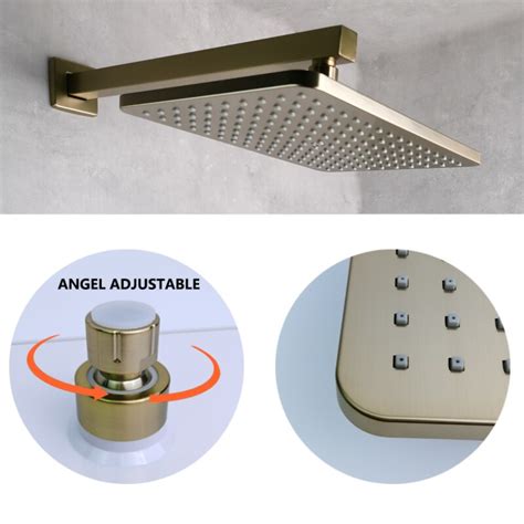 Overhead Shower Set Top Ultra Thin 8 Inch Shower S Vicedeal