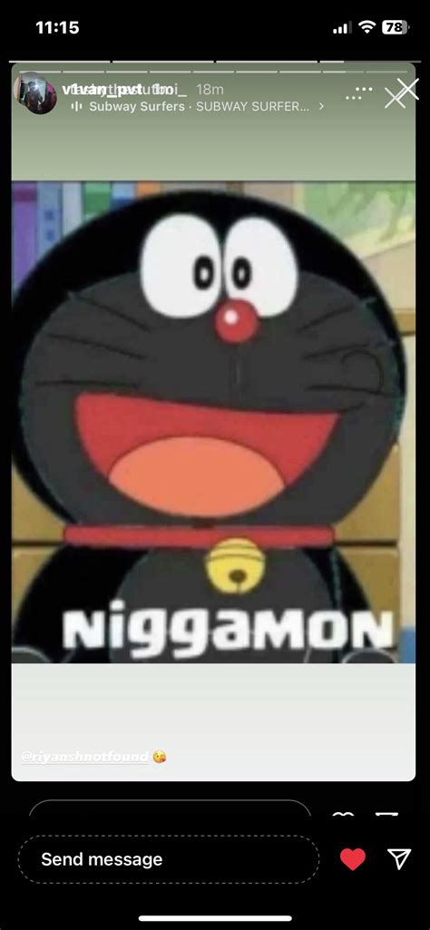 Doremon In Black Version R Meme