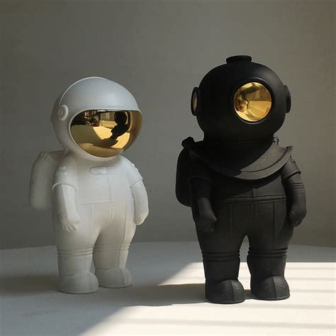 Life Size Astronaut Statue Modern Sculpture Artist