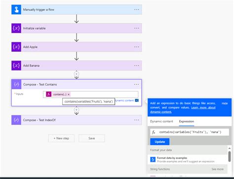 Power Automate Contains Array Ai And Bananas Olenas Dynamics