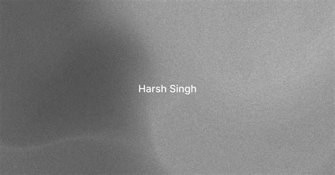 GitHub Haaarshsingh