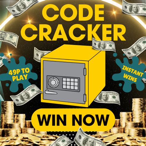 Code Cracker 49p Instant Wins £12k Prize Pot Clarity Comps