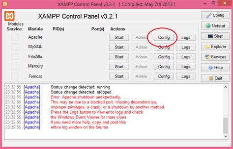 Hướng dẫn sửa lỗi Port của XAMPP hải long blogs