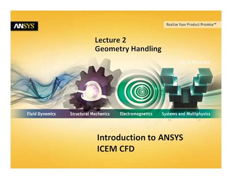 PDF Introduction To ANSYS ICEM CFD Lost Contact Mit Edu Introduction To ANSYS ICEM CFD